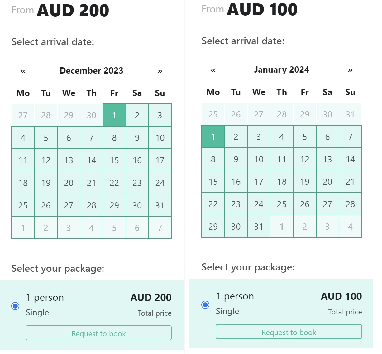 How can I create a seasonal package? – Tripaneer